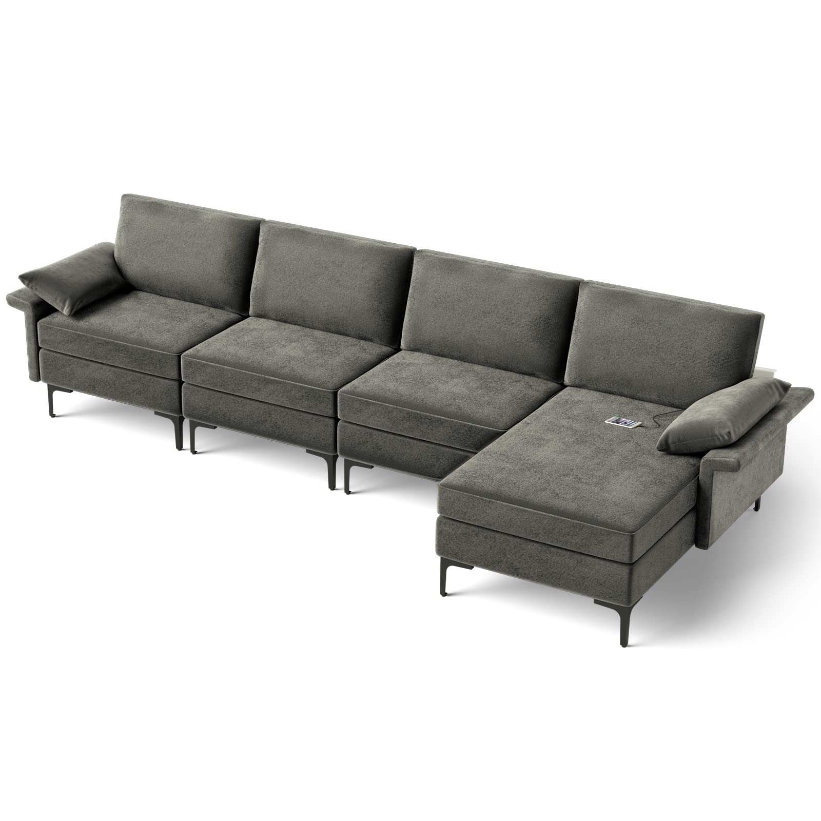 Extra Large Sectional Sofa, Heavy Duty Sofa Couch - KOMFOTT